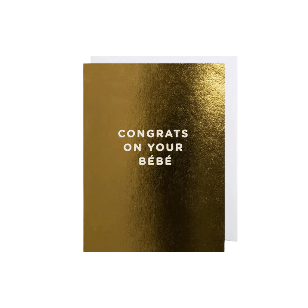 Congrats On Your Bebe | Greeting Card – L U C Y K I N G